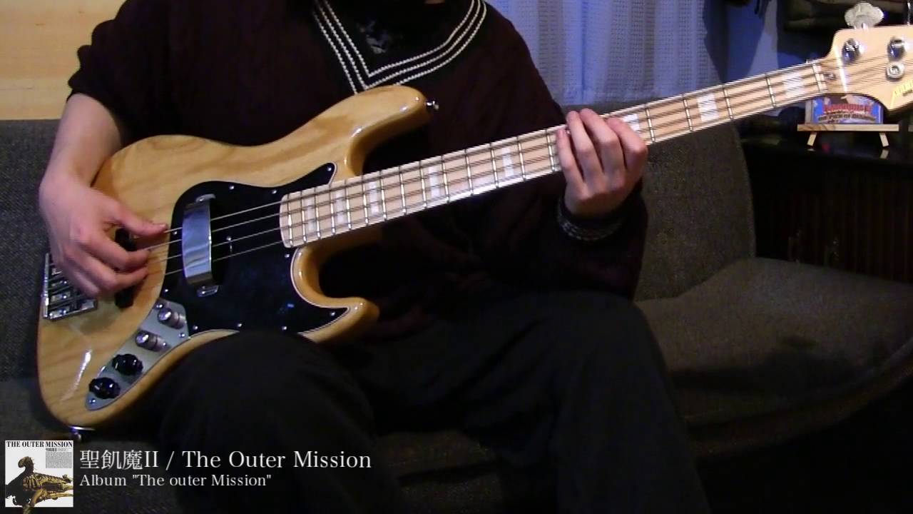 聖飢魔II - The Outer Mission Bass Cover - YouTube
