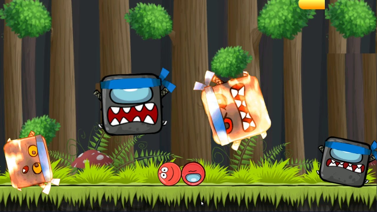 RED BALL 4 : AMONG US BALL & RED BALL 'FUSION BATTLE' with IMPOSTER ...