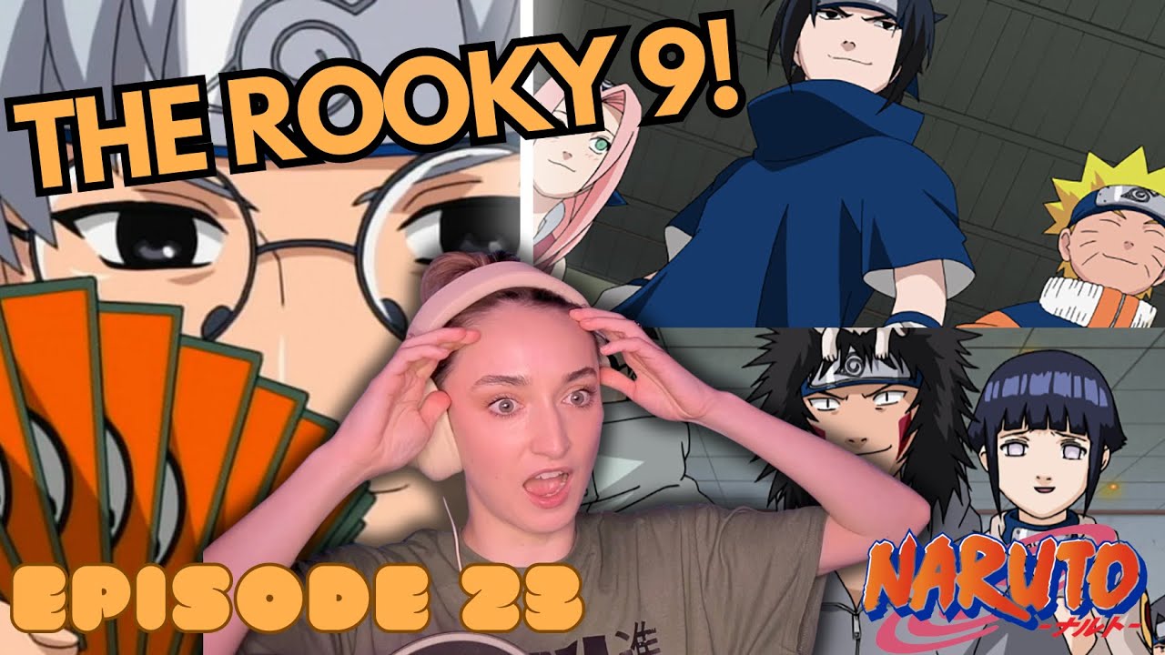 Genin Takedown?! 9 Rookie Face Off! NARUTO (REACTION) Ep 23 - YouTube