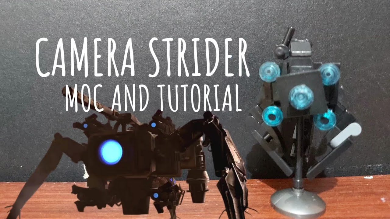 lego camera strider tutorial - YouTube