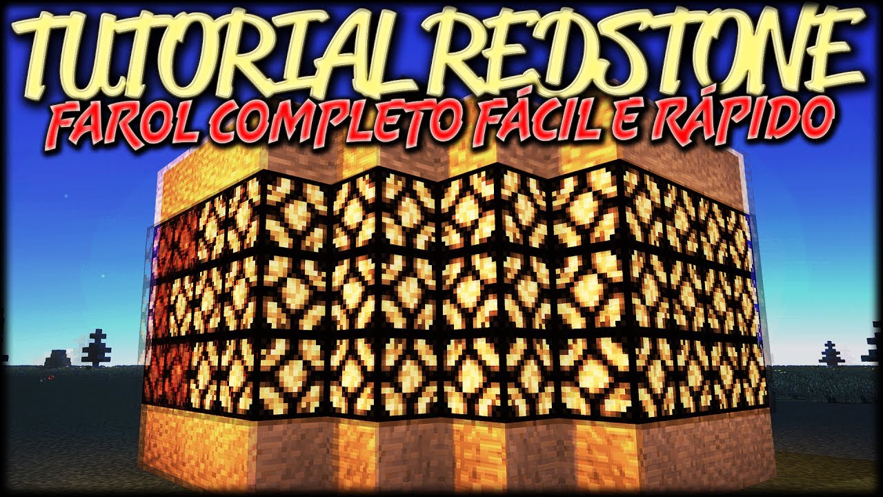 Como construir um farol automático, fácil e tranquilo! - Minecraft ...
