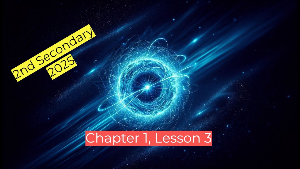 2nd Secondary | Practice Problems ElMoasser | Chapter 1, Lesson 3, 2025 ...