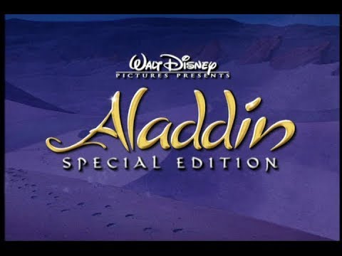 Disney DVD - Aladdin Special Edition - Reklam Hyrfilm VHS Trailer