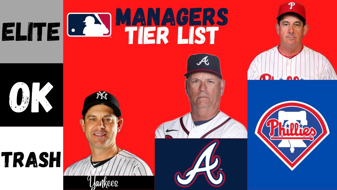 Ranking Every MLB Manager (Tier List) - YouTube