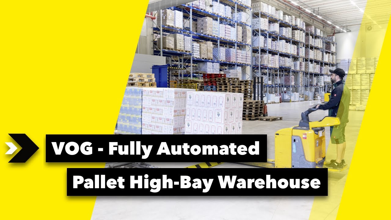 Fully Automated Pallet High-Bay Warehouse and Intelligent Software ...