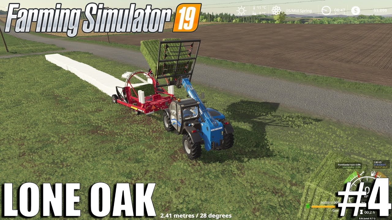 Lone Oak with SEASONS | FS19 Timelapse #4 | Farming Simulator 19 ...