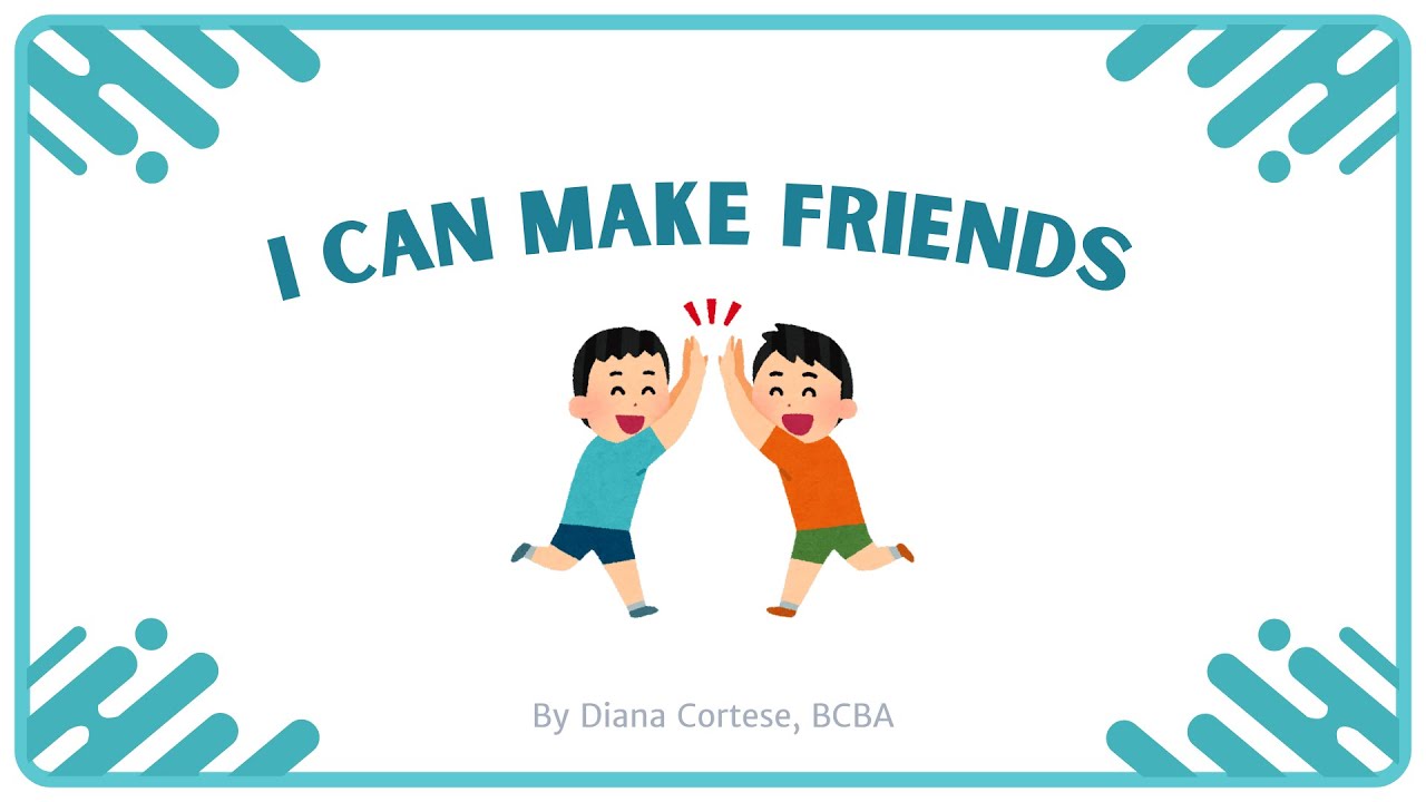 How to Make Friends - Social Story for Kids - YouTube