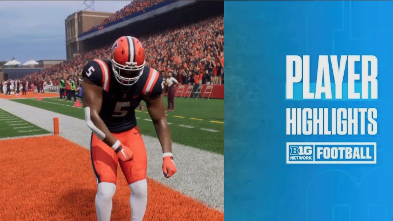 Joshua McClellan Highlights vs. Central Michigan | Illinois Football ...