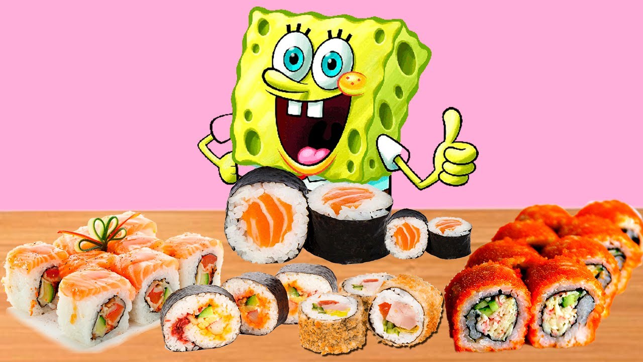 SPONGEBOB ASMR MUKBANG ANIMATION COMPLETE EDITION - YouTube