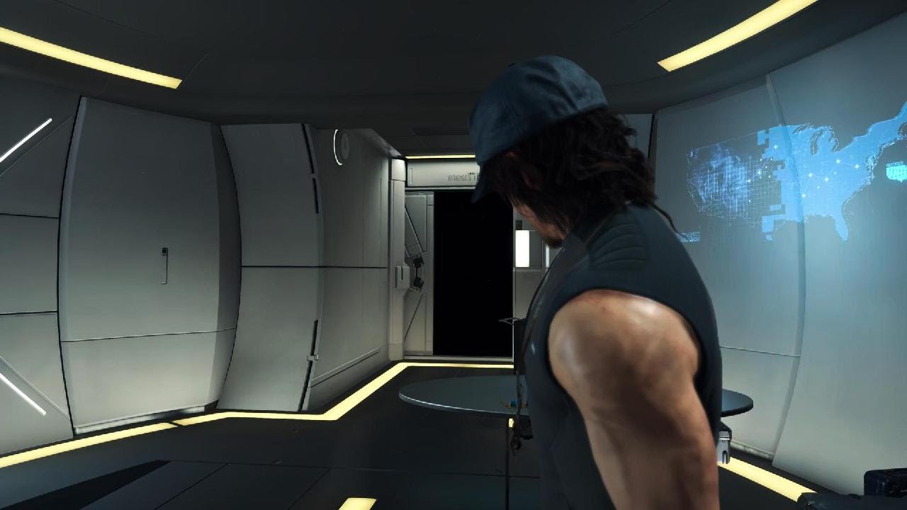 DEATH STRANDING DIRECTOR'S CUT- Private Room Door Jumpscare - YouTube