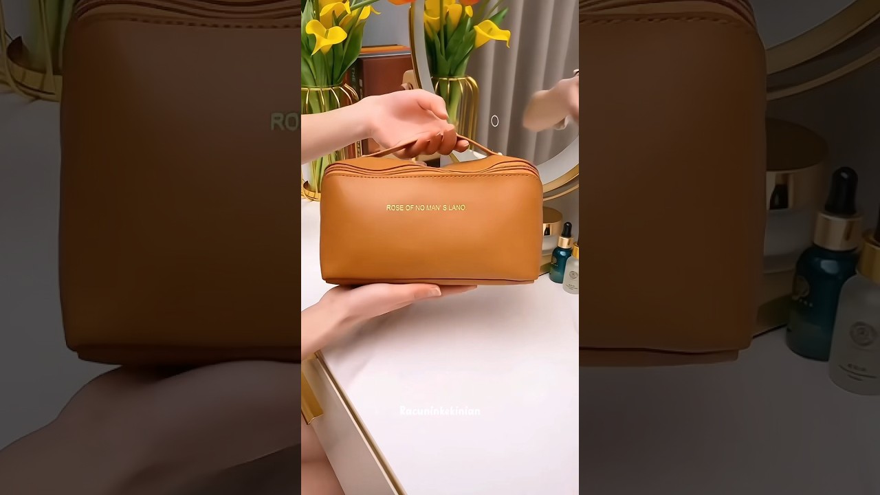 Rekomendasi pouch makeup buat yang suka travelling #shorts #gadgets ...