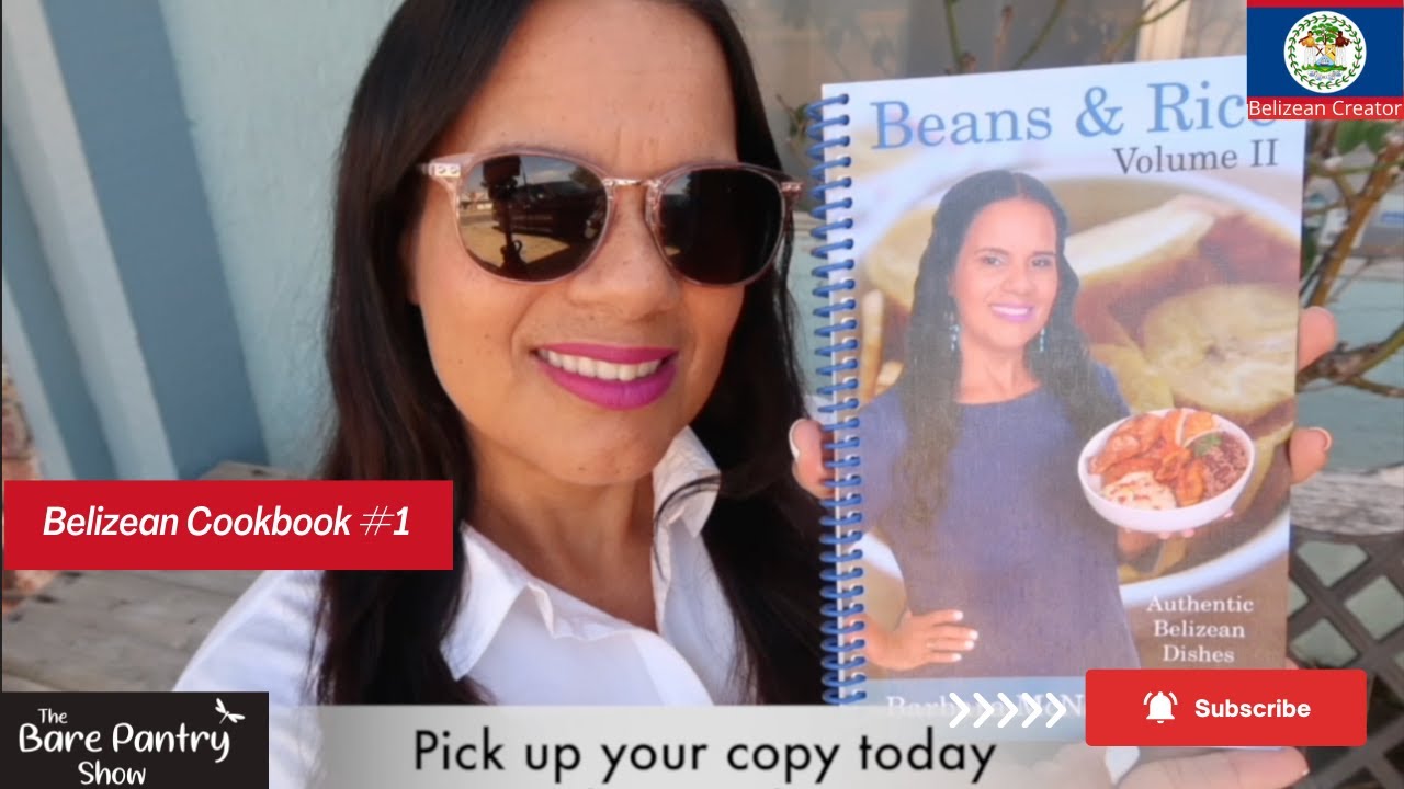 Beans & Rice Vol ll | Belizean Cookbook Commercial #1 - YouTube