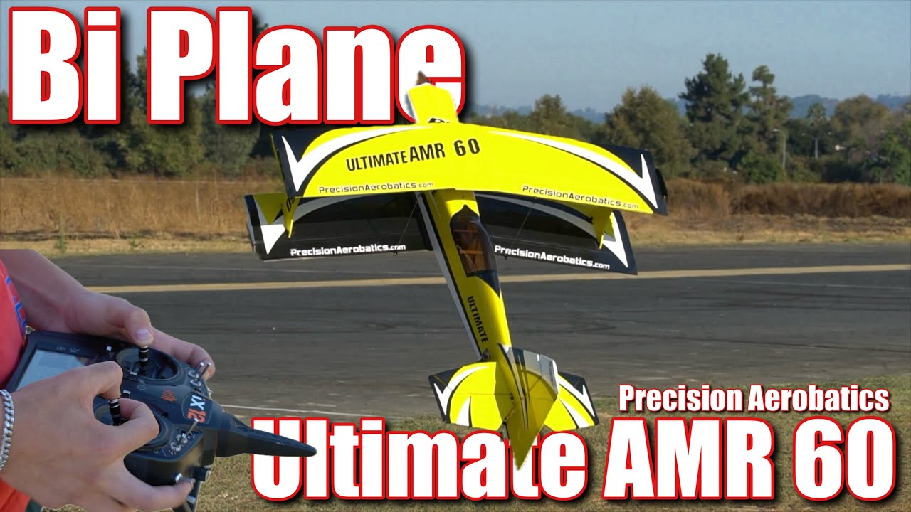 Ultimate AMR 60 Bi Plane 3D Full Flight - YouTube