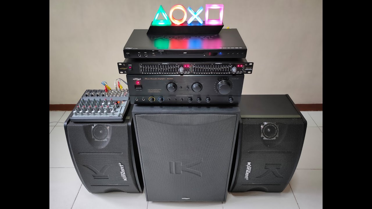 KonZert Sound Sytem - Simple Live Sound Setup - YouTube