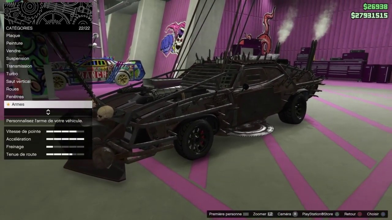 GTA 5 ONLINE | La Vapid Imperator Mad Max - YouTube