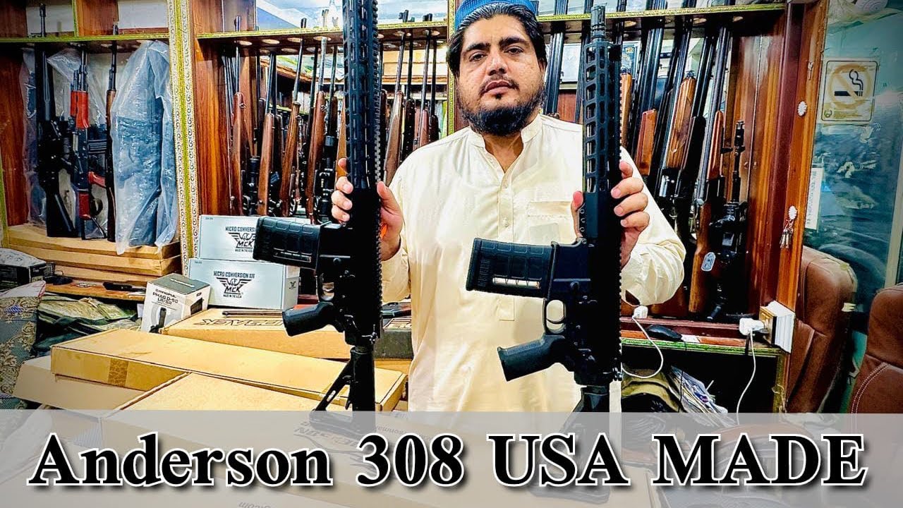 Anderson 308 USA MADE RIFLE || G3 || 4x4 Arms || Peshawar - YouTube
