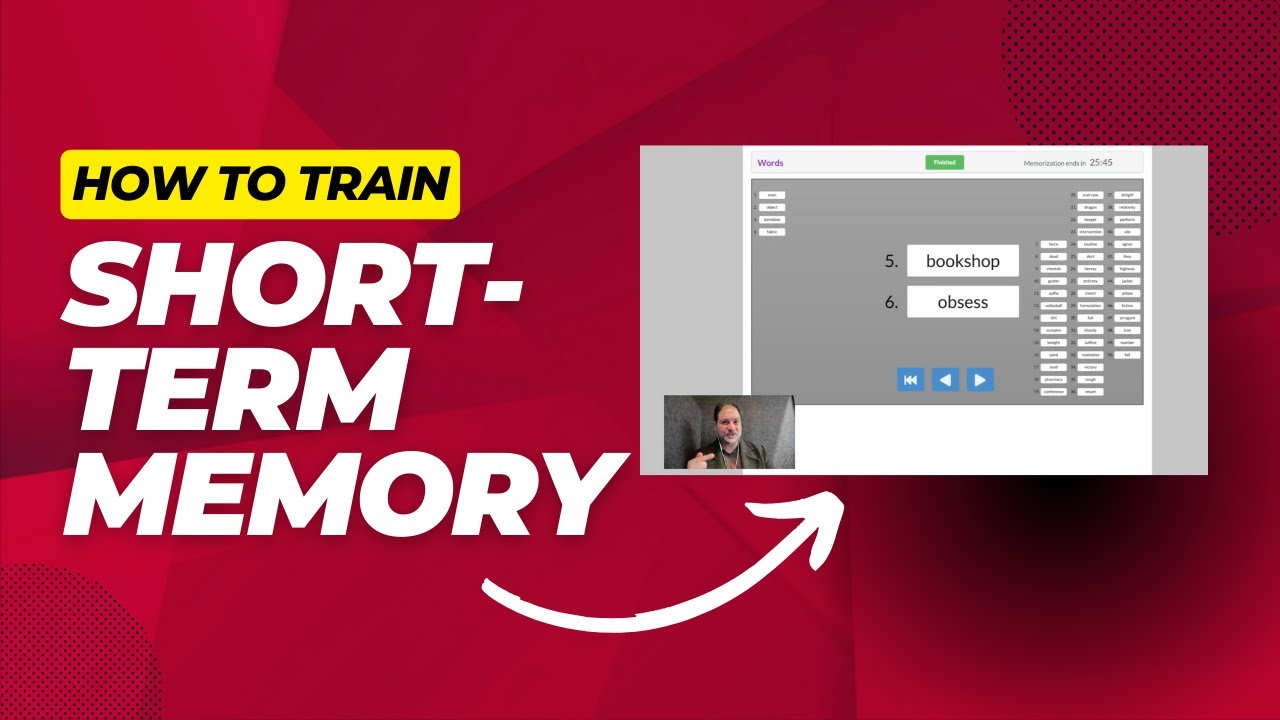 How To Improve Short-Term Memory | Random Word Exercises - YouTube
