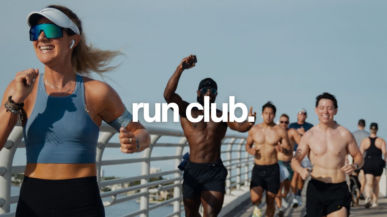 We Started a RUN CLUB in Paradise!! - YouTube