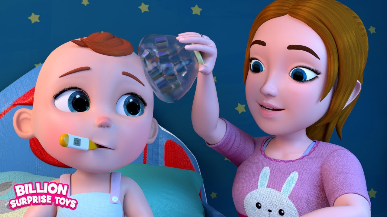 The little one is so sick! But Mommy is there to take care of him. BST ...