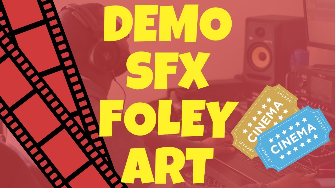 SFX Foley Art Demo Music Producer Alfredo Reed - YouTube