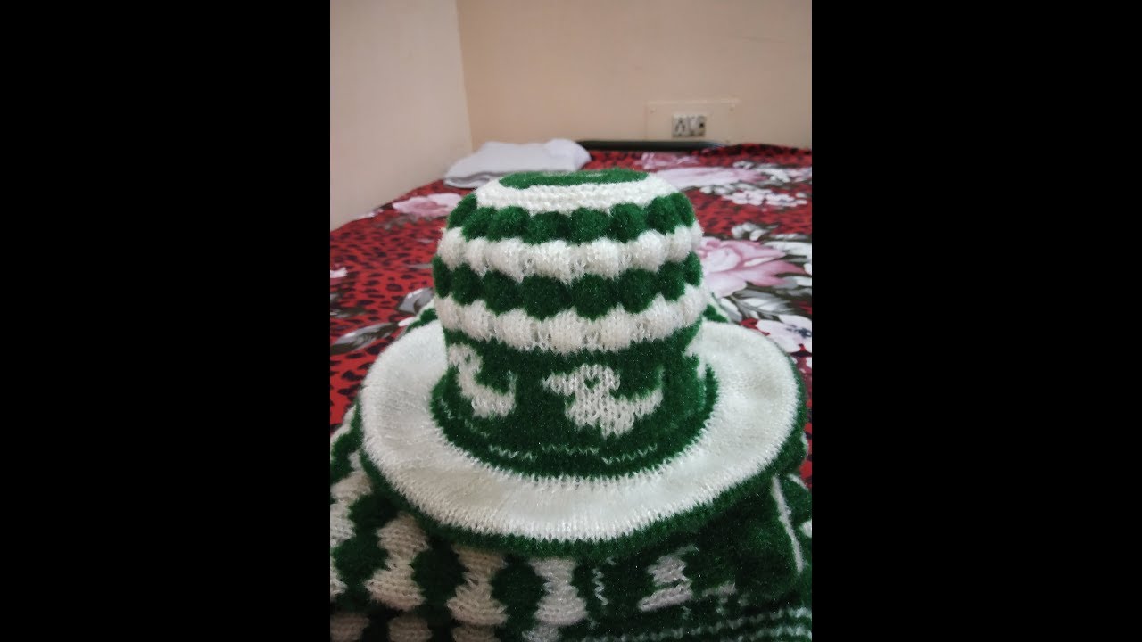 How to make a beautiful Hat with bubbles design knitt #49,#2018* - YouTube