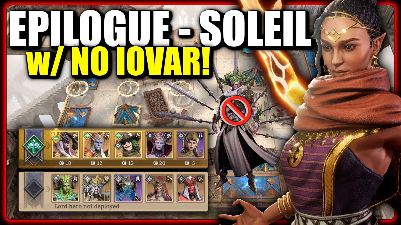 How To Beat Deity: Soleil - WITHOUT Iovar! | Watcher Of Realms - YouTube