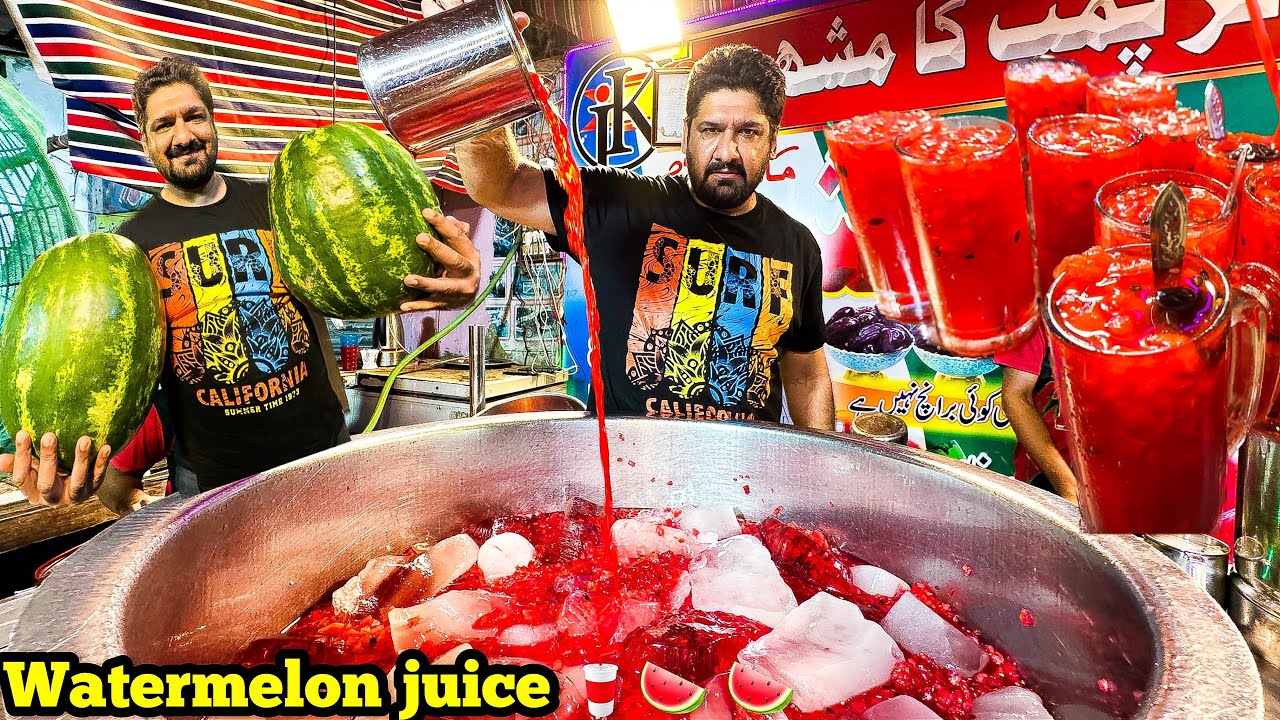 Tarbooz Ka Sharbat [ Famous Watermelon Juice Ramadan 🍉 🍉 ...
