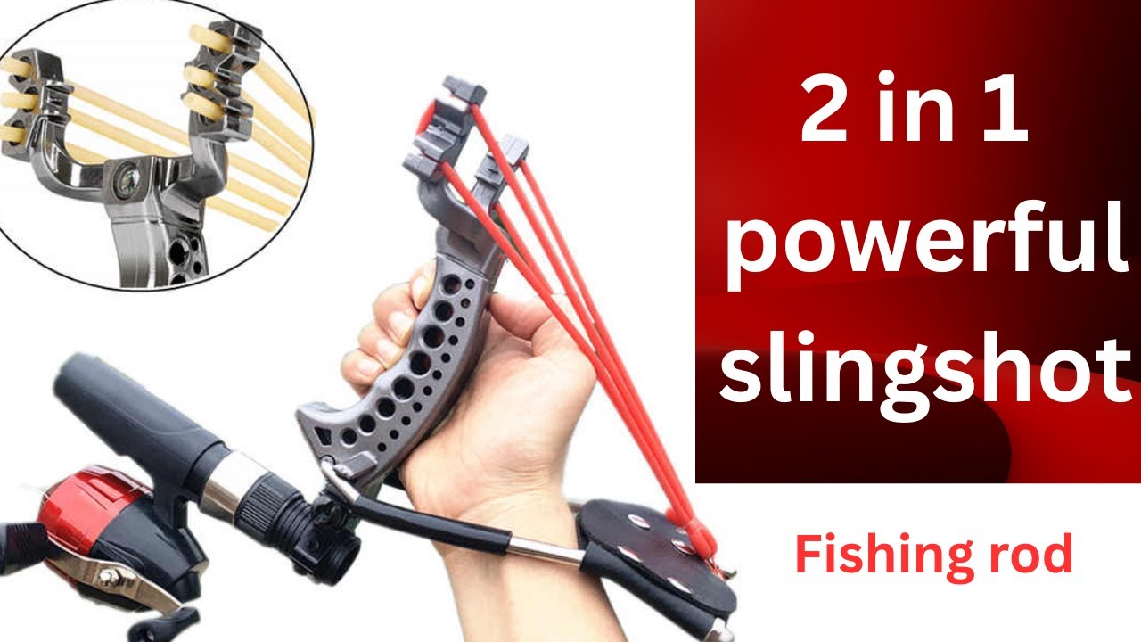 Slingshot Fishing Rod Review | Powerful Hunting + Fishing Combo in One ...