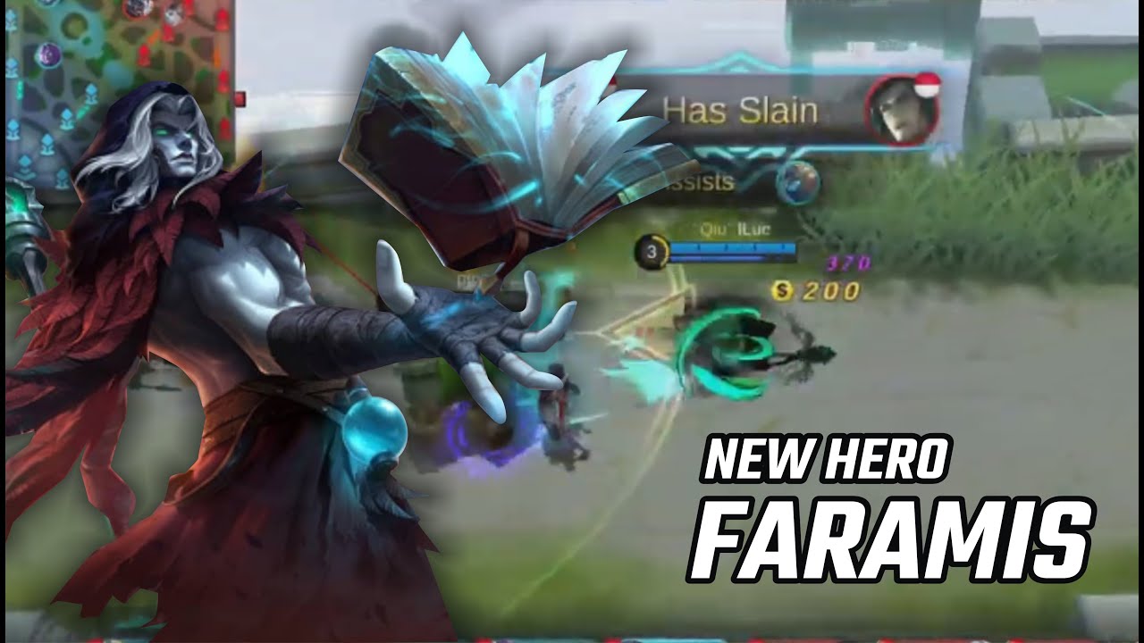 NEW HERO FARAMIS GAMEPLAY - MOBILE LEGENDS - YouTube