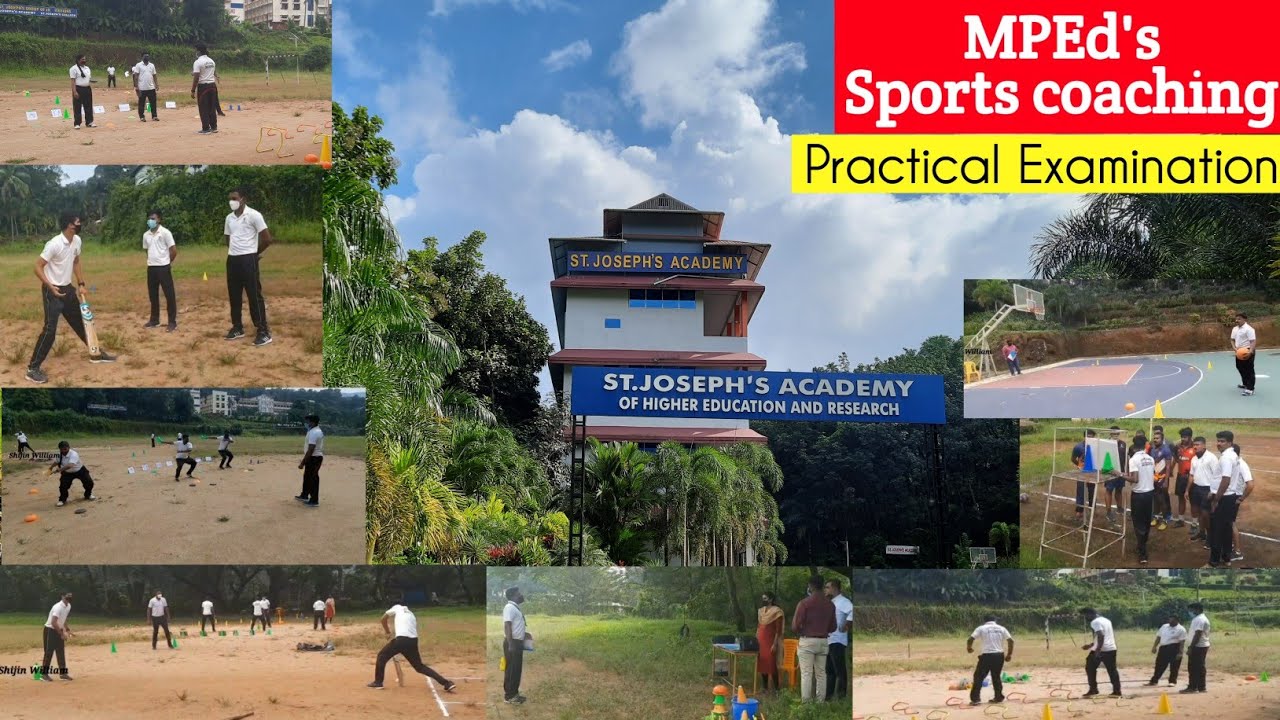 Physical education(MPEd) practical examination |St.Joseph academy ...