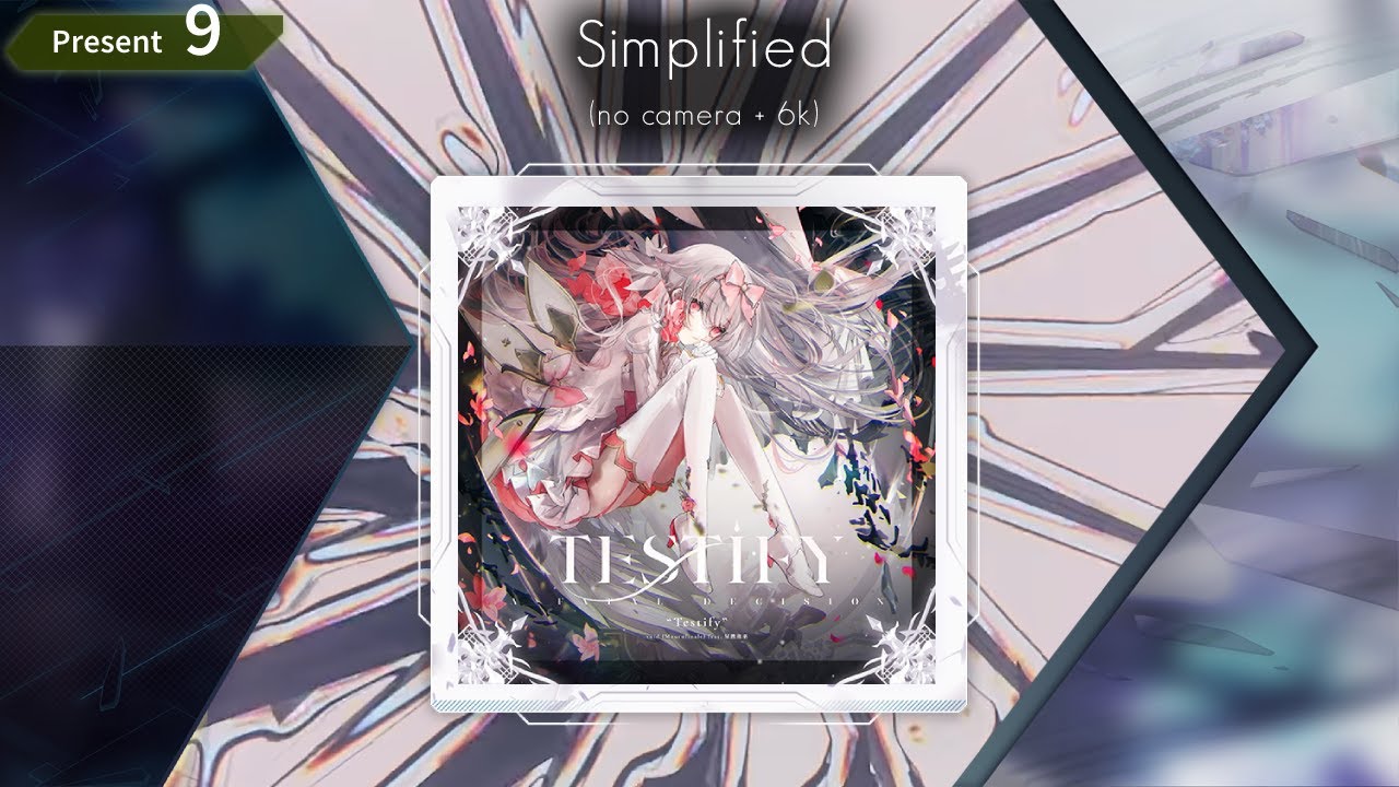 [Arcaea] Testify Present 9, simplified - YouTube
