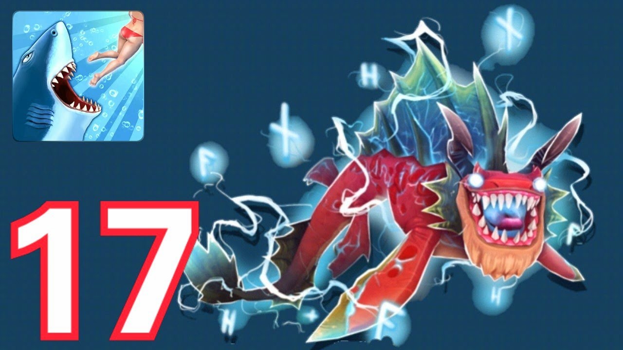 Hungry Shark Evolution-(Gameplay 17)-SHARKNAROK SERPIENTE MARINA - YouTube