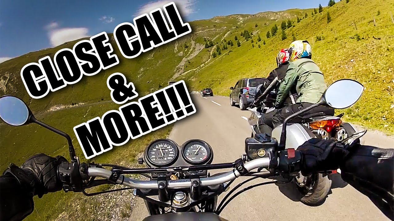STUPID CLOSE CALL & More - RANDOM "Motorcycle Summer Holiday ...