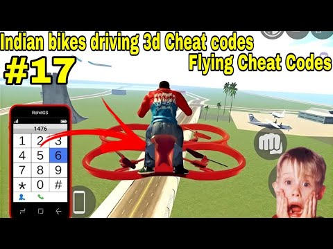 Best Flying Cheat Codes in Indian Bikes Driving 3D #17 - YouTube