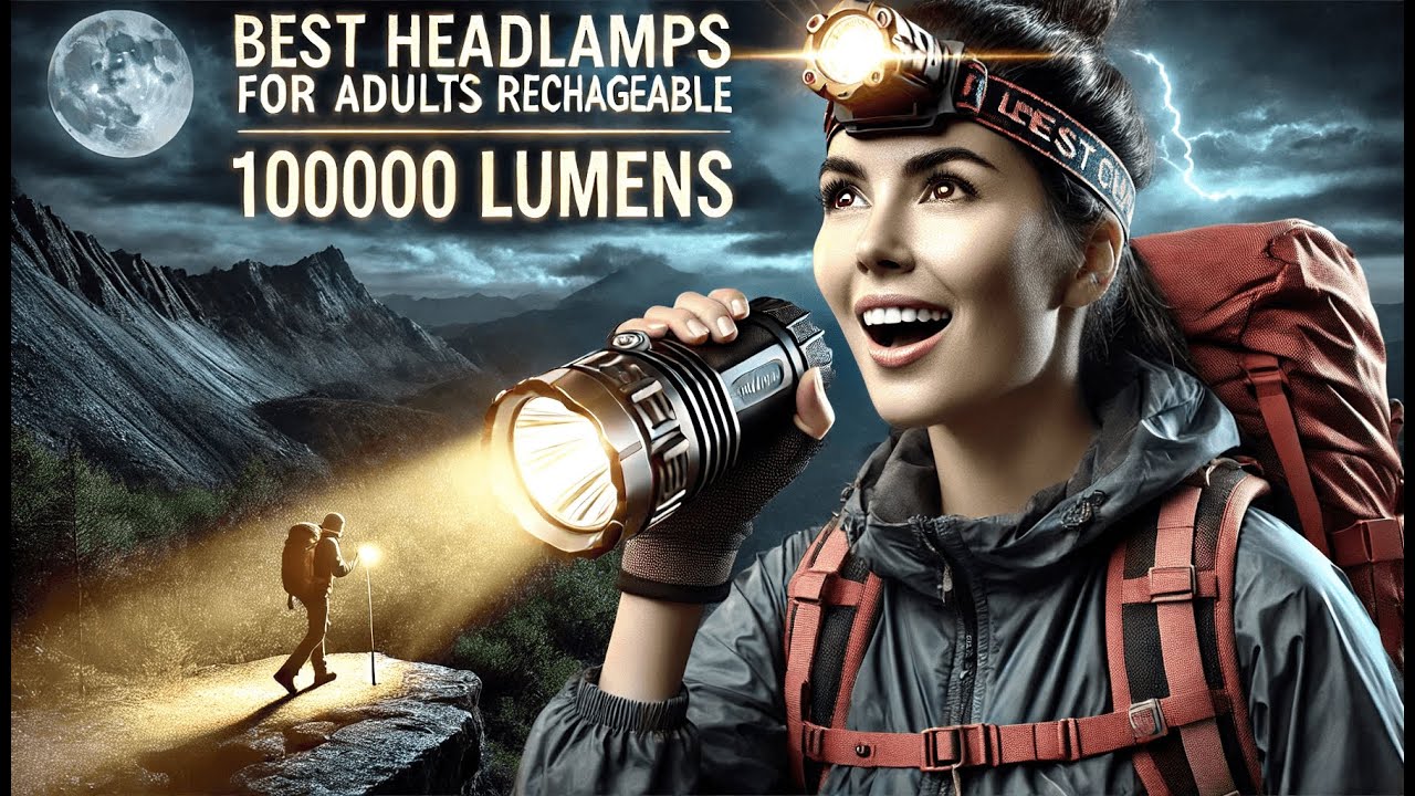 🔦 AMAKER LED Rechargeable Headlamp | Best Headlamps for Adults ...