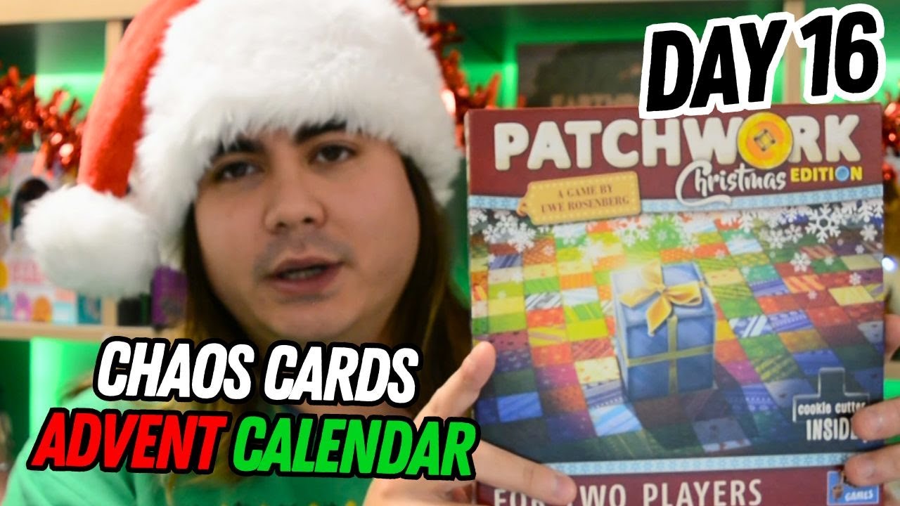 Patchwork - Christmas Edition | Day 16 | Chaos Cards Advent Calendar '23 - YouTube