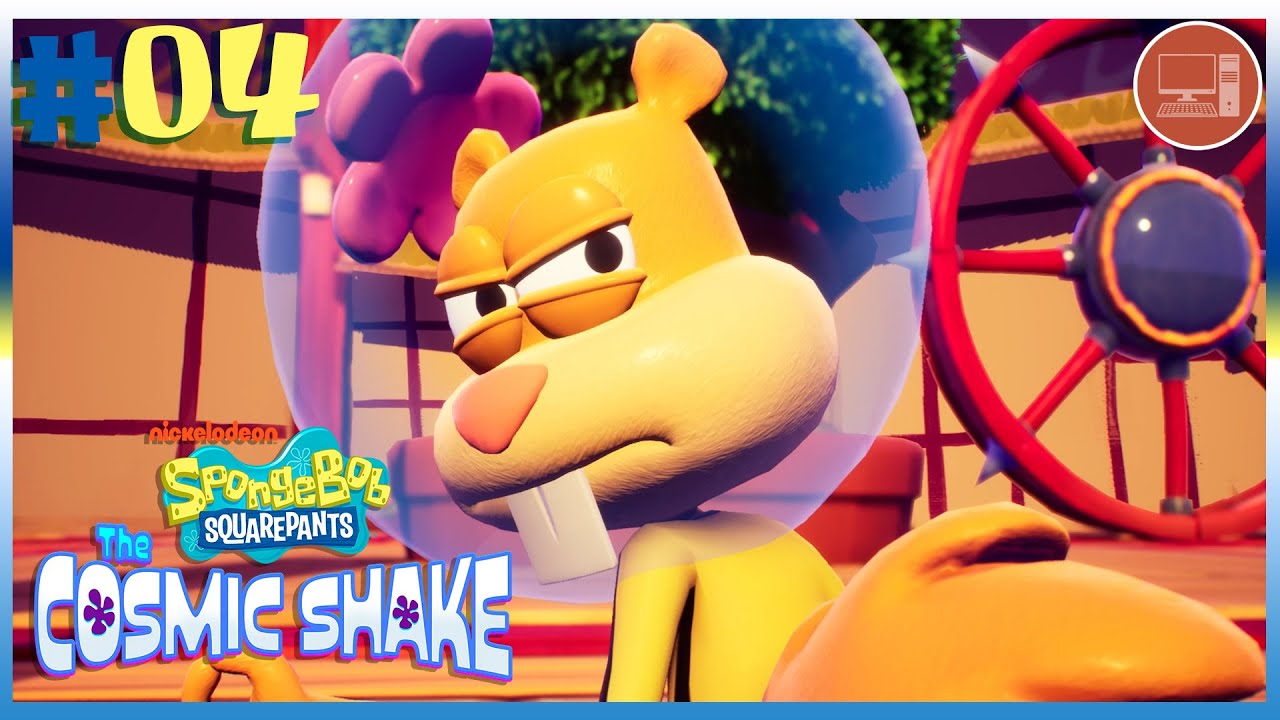 Sandy | SPONGEBOB SQUAREPANTS THE COSMIC SHAKE #04 (PC, Dub, Legenda PT ...