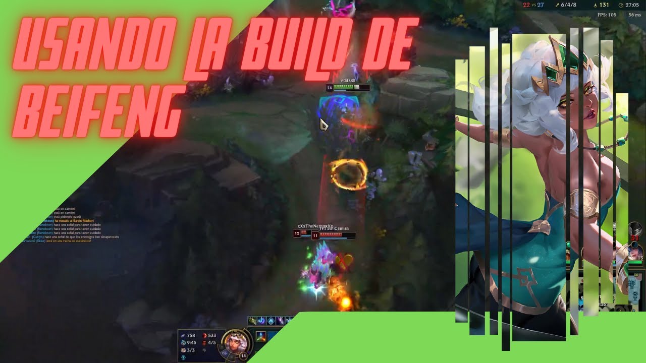 NUEVA BUILD OP de BEIFENG 🥵 | La mejor opción, mucho daño y oro 🤑 ...