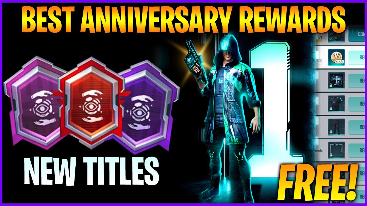 Get 1st ANNIVERSARY Outfit, Weapons For Free || New Football Title ...