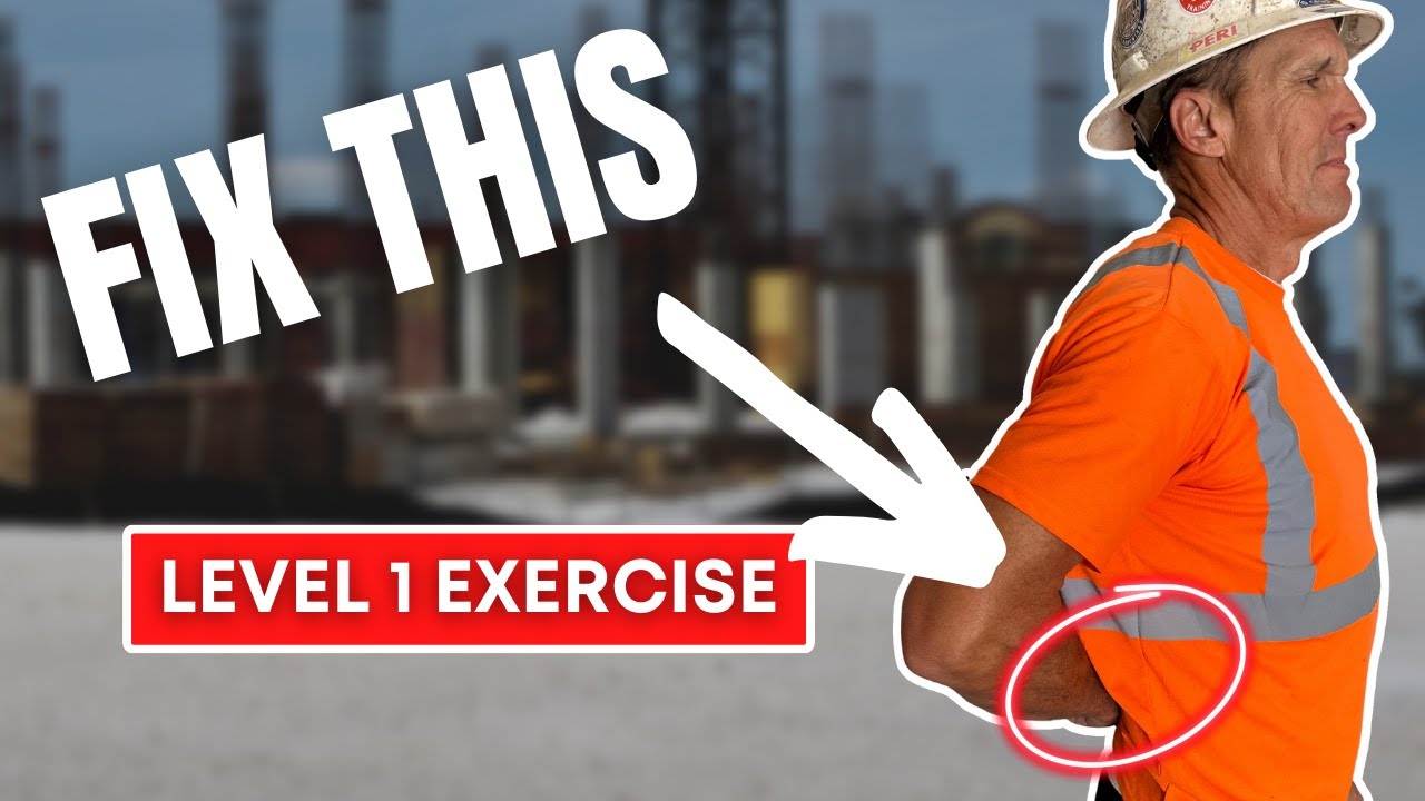 #1 Exercise for Construction Workers: BACK PAIN Relief! - YouTube