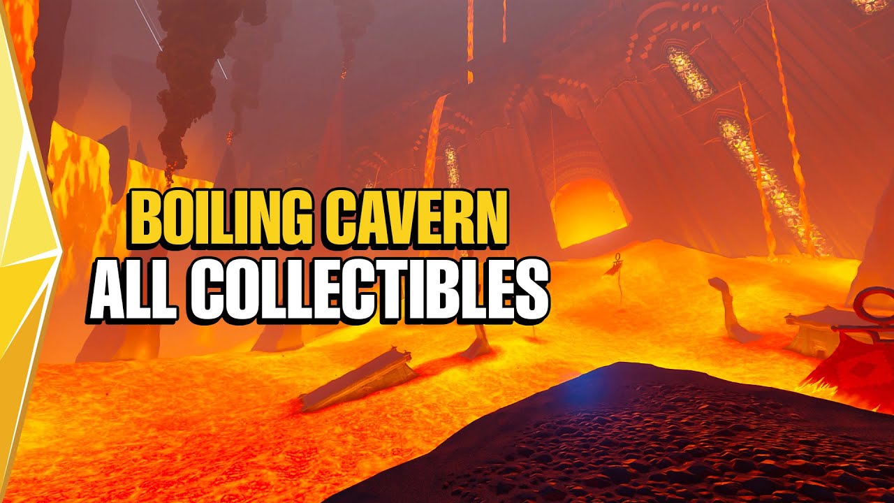 Sword Of The Sea - Boiling Cavern All Collectible Locations (All Secret ...