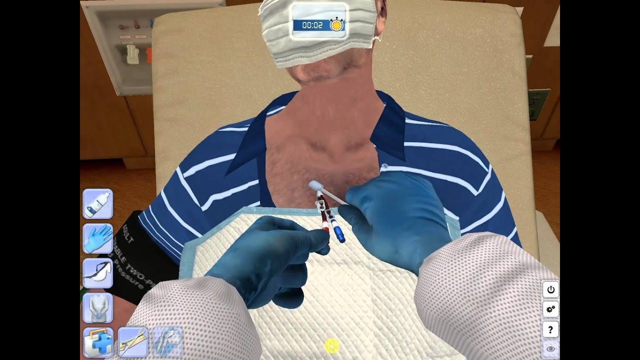CliniSpace - swabbing the skin - YouTube