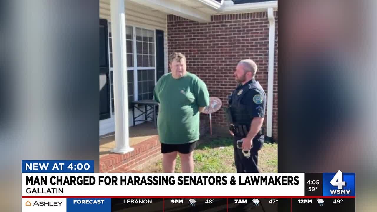 Man accused of harassing multiple TN lawmakers - YouTube