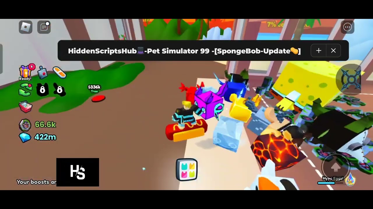 Pet Simulator 99 Script Pastebin SpongeBob Update Spawn Pets, Dupe Pets ...