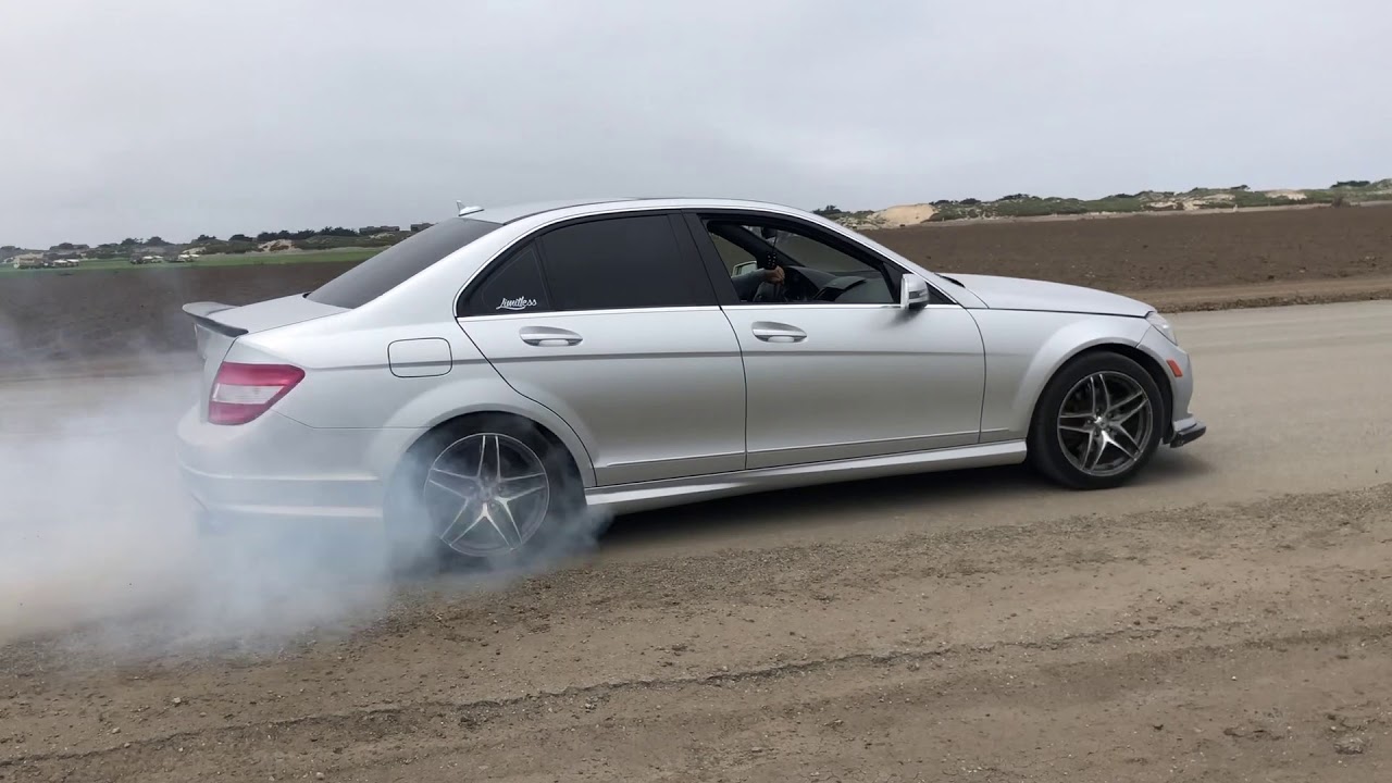 How to Burnout on a C300 - YouTube