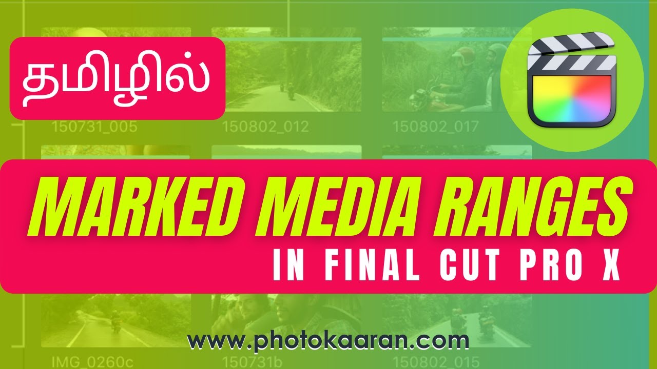 Marked media Ranges in Final Cut Pro X - YouTube