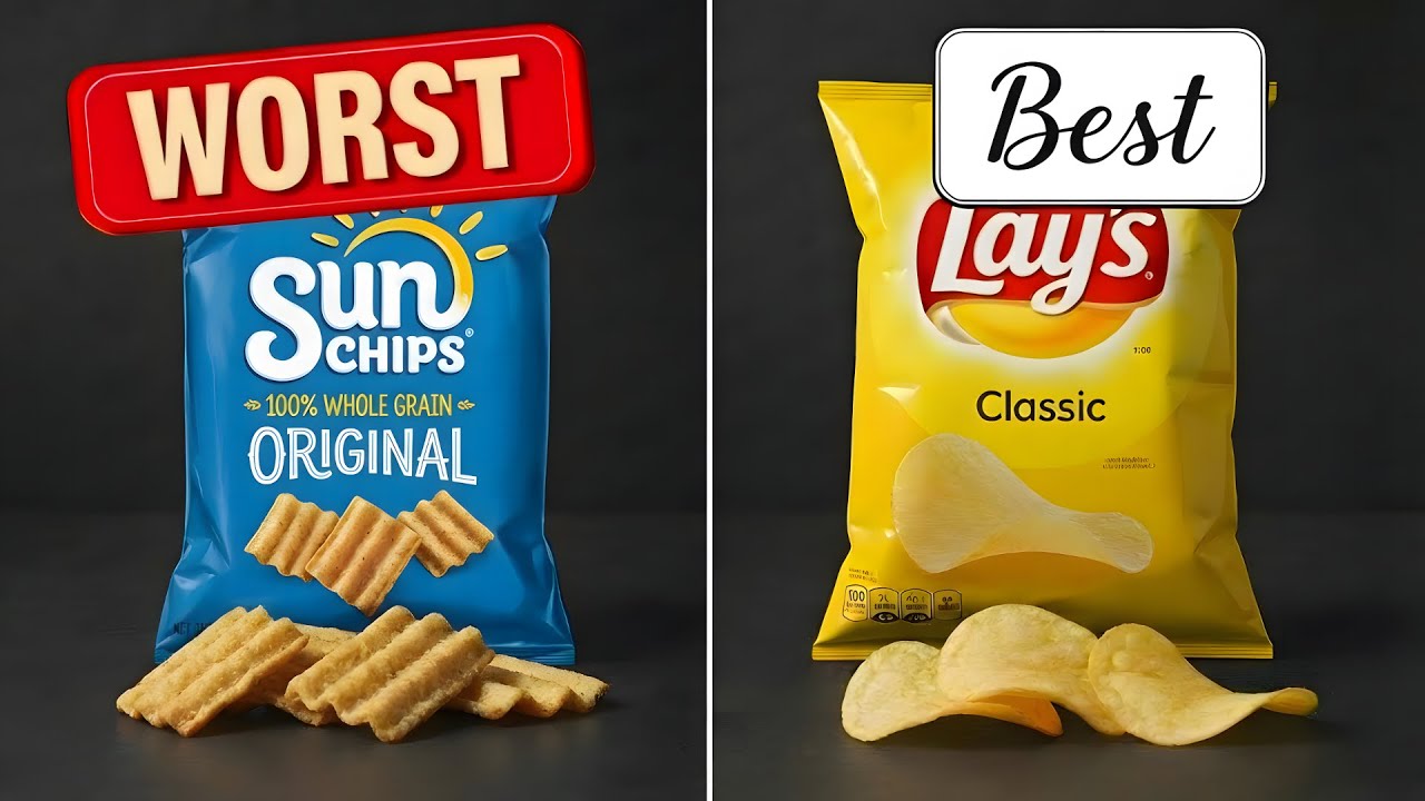 4 Popular Snack Chips Ranked From Worst to Best (You Won't Believe #2 ...