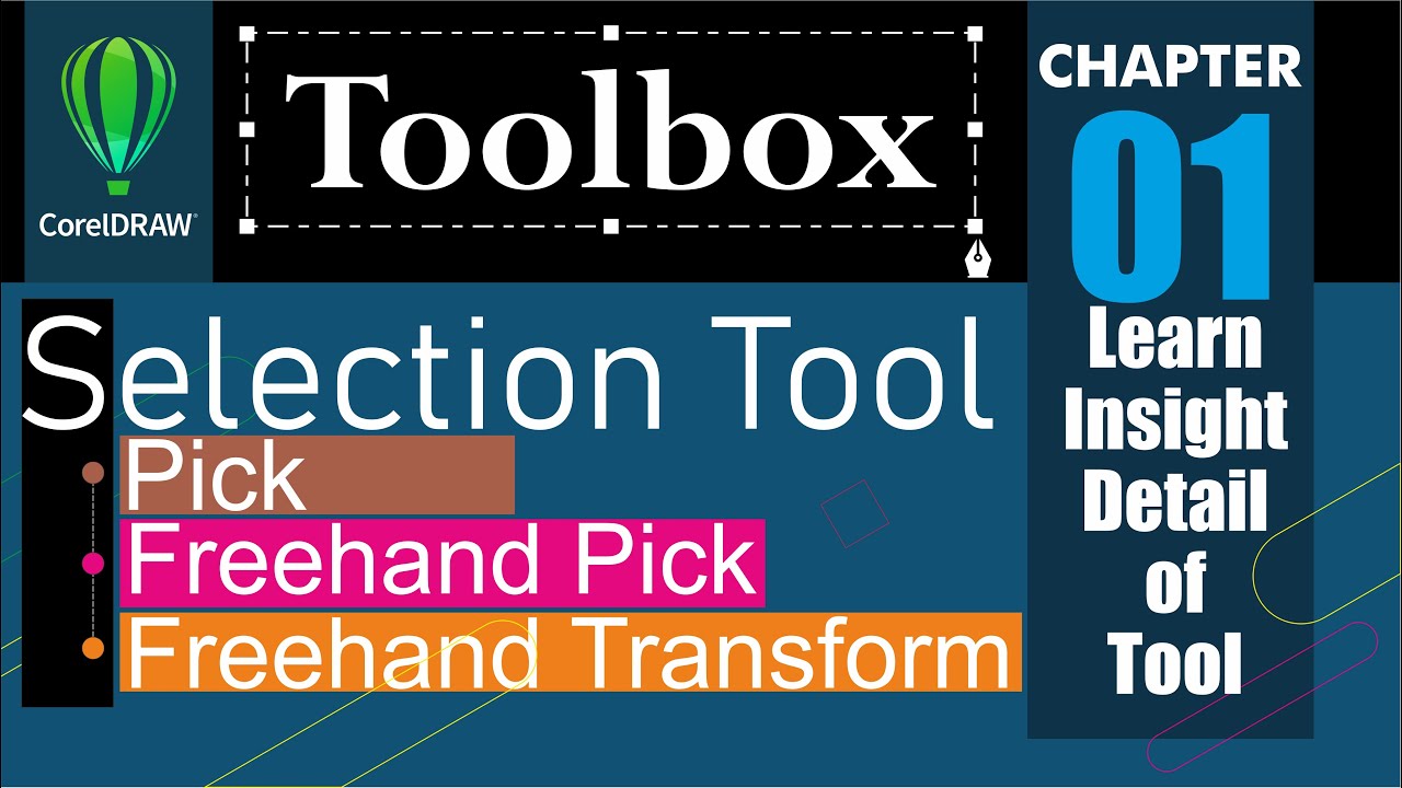 Selection Tool in CorelDraw | CorelDraw Toolbox Episode 1 - YouTube