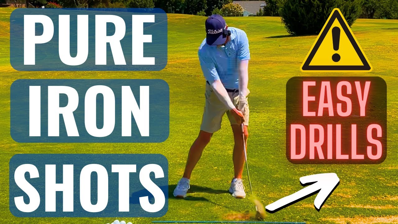 STOP Trying To Lift The Golf Ball | Pure Iron Shots - YouTube