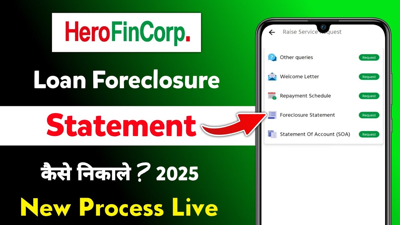 Hero Fincorp Loan Foreclosure Statement Kaise Nikale | hero fincorp ...